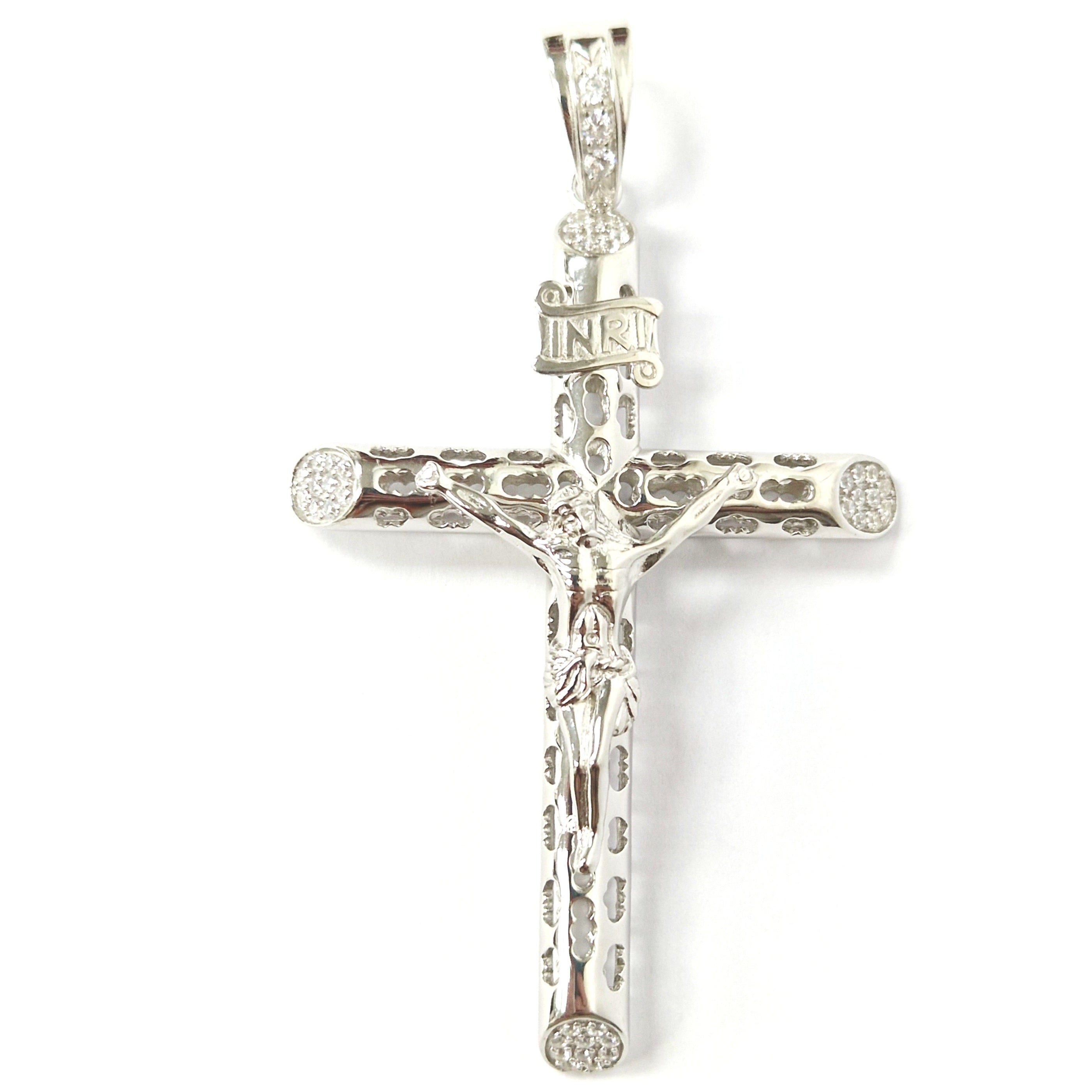 Silver Hollow Crucifix – Albone