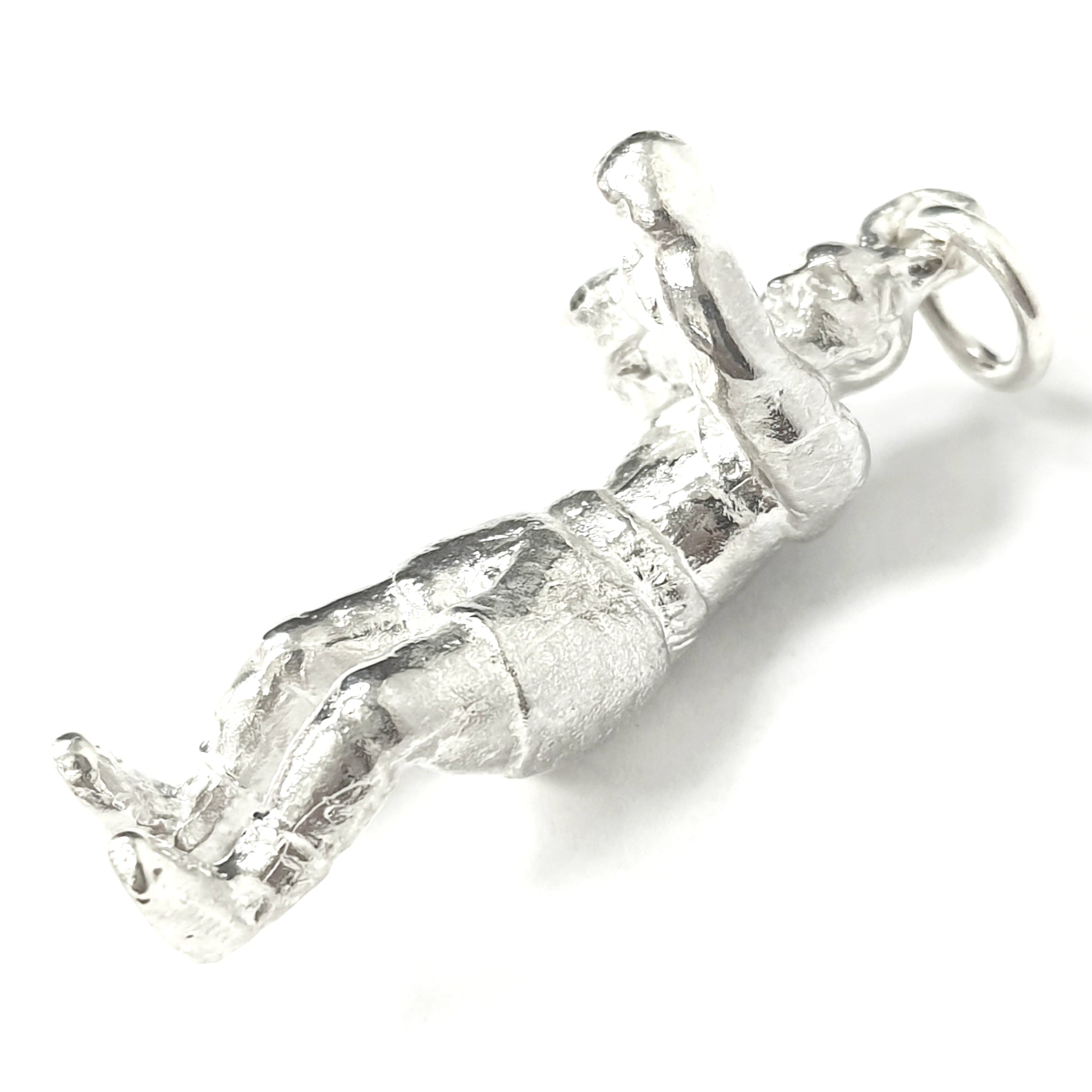 Silver Boxer Pendant – Albone